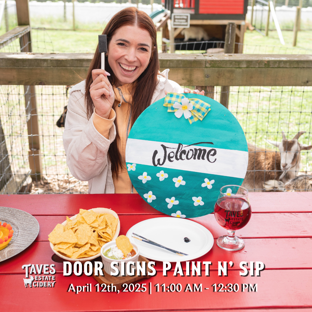 Door Signs n' Sip - The Fraser Valley